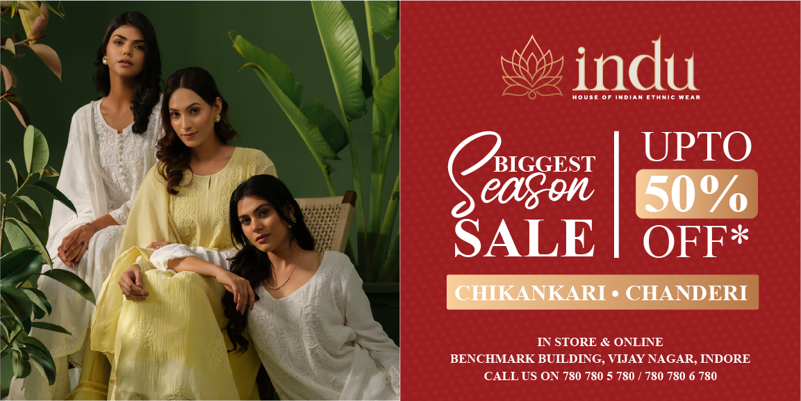 The House of Indu: Chikankari Kurtas for Women Traditional Indian Wear